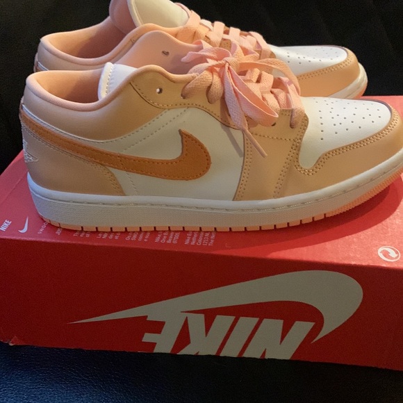 Jordan | Shoes | Air Jordan Peach Low Top | Poshmark